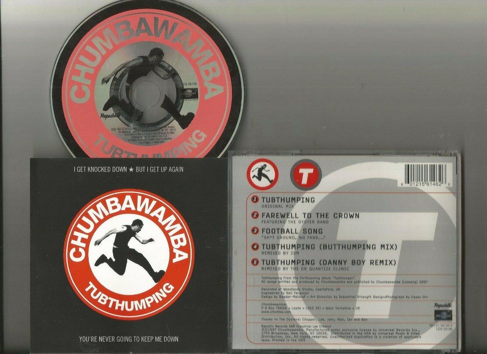 Tubthumping [Single] by Chumbawamba (CD, Aug-1997, Universal ...
