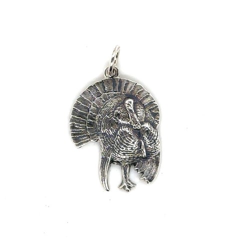 Retired James Avery Sterling Silver Turkey Pendant / Charm | eBay