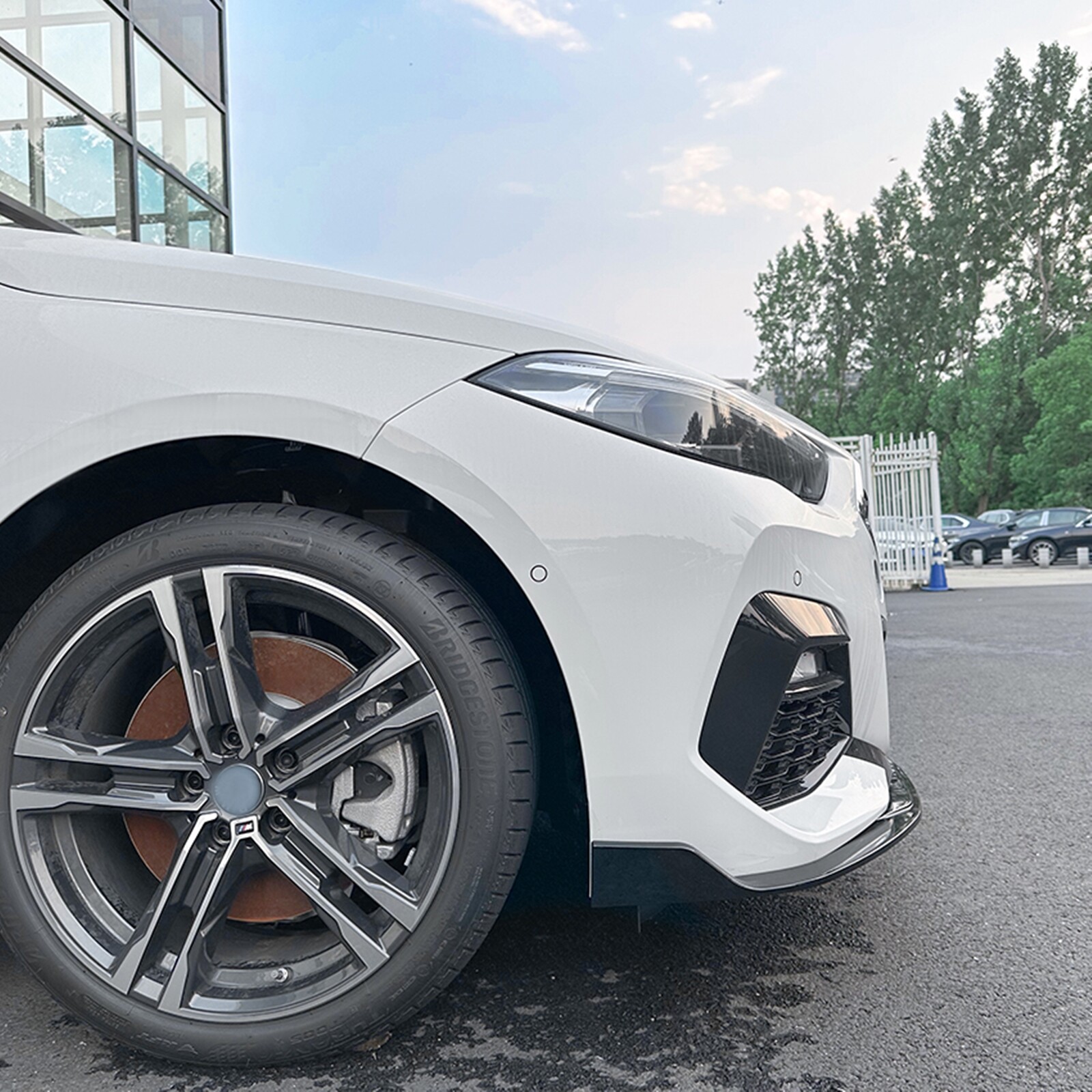 Front Bumper Spoiler Lip For BMW 2 Ser F44 228i 220i M245i M Sport 2020 ...