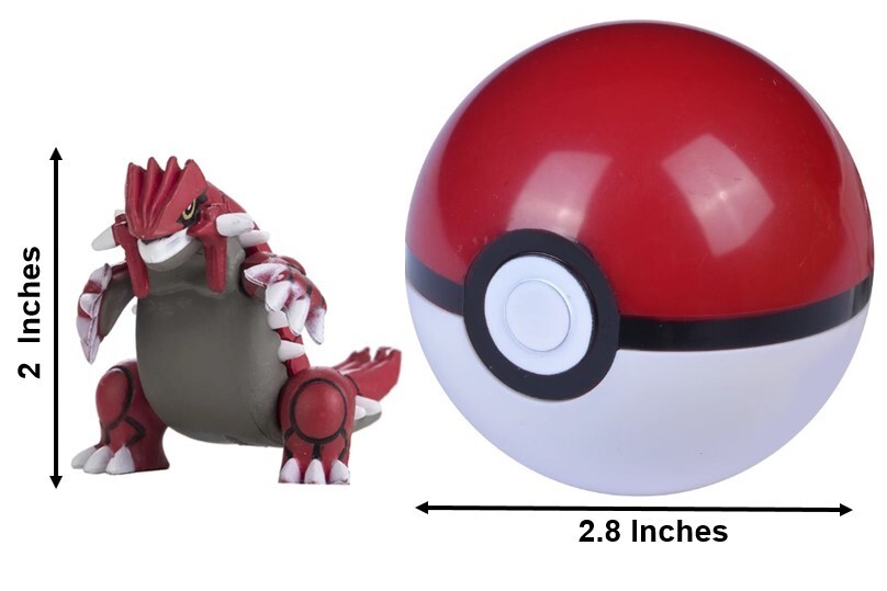 THREE Pokemon Pokeballs with THREE Pokemon: SNORLAX, CHARIZARD ...