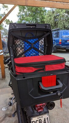 Top Box Inner Liner Luggage Bag for Triumph Tiger 800/800XC (Red ...