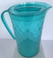 Tupperware Light Reflecting Ice Prisms 2qt Pitcher & Seal Aqua Blue ...