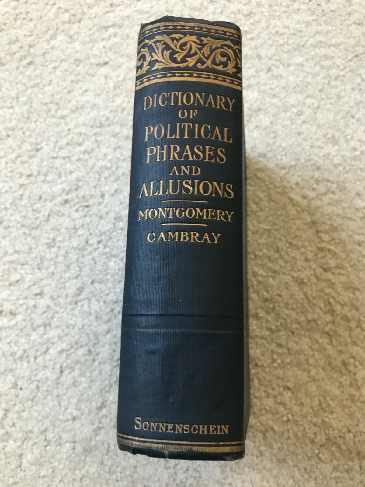 Dictionary of Political Phrases and Allusions. Dated 1906. | eBay