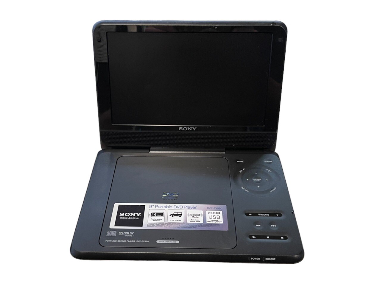 Sony DVP-FX980 Portable DVD Player with Screen (9") for sale online | eBay