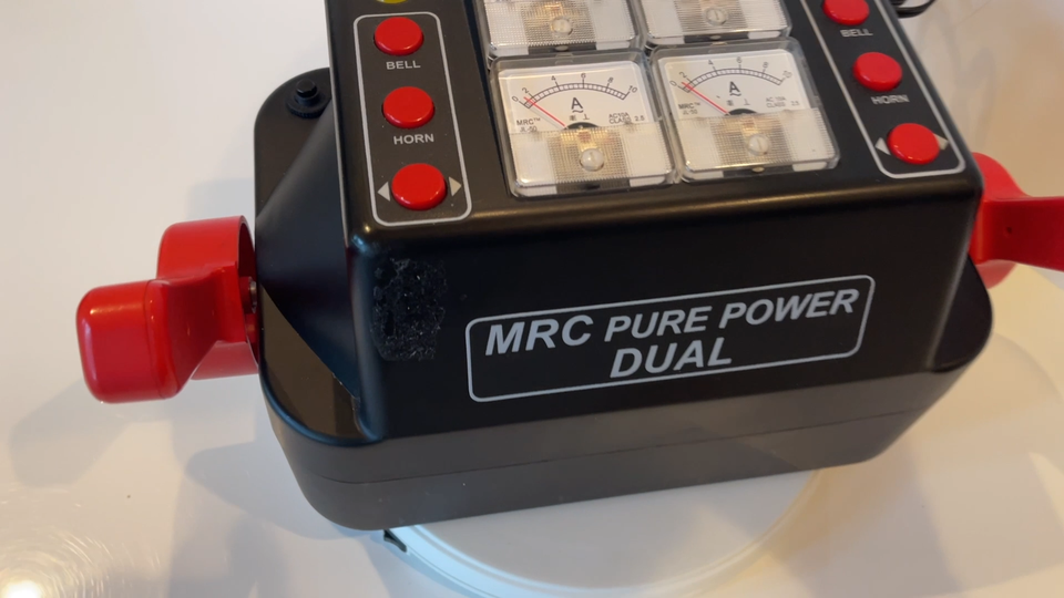 MRC Pure Power Dual Train Transformer 270W 2 Throttle O Gauge AC Model ...
