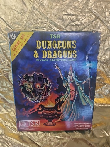 Dungeons & Dragons Fantasy Adventure Game, Expert Set for use with D&D ...