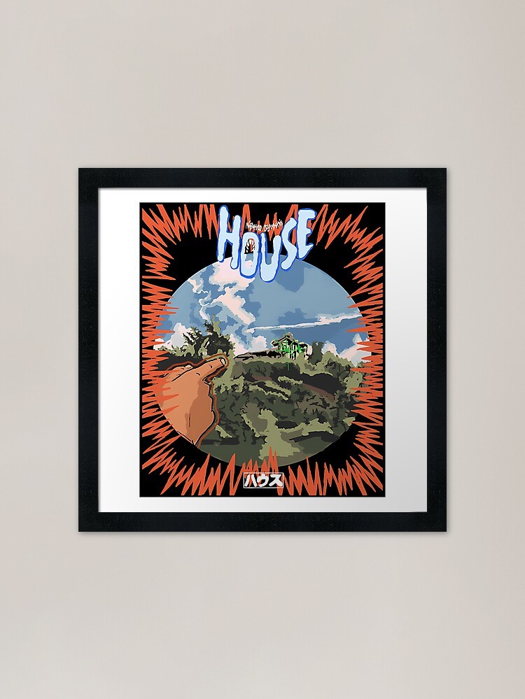 House (1977) Poster Framed Art Prin Framed Wall Art Poster Canvas Print ...