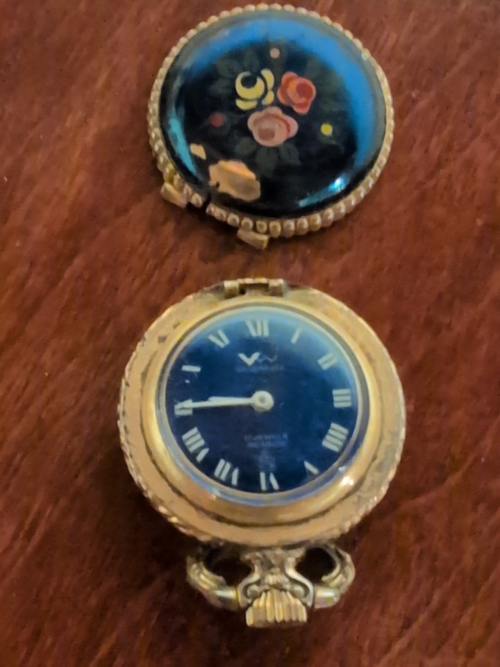 Jw1 Antique Villereuse 17 Jewels Pocket Watch Nonworking | eBay