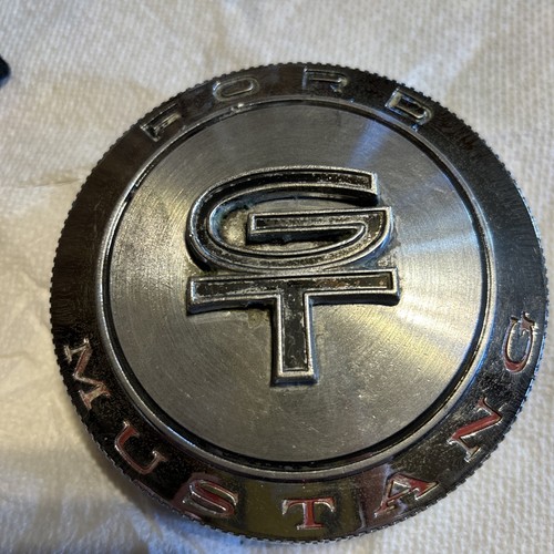 Original 1965 1966 Ford Mustang GT Gas Cap Chrome | eBay
