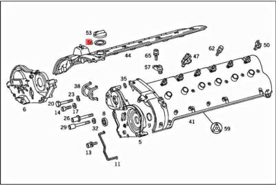 Genuine MERCEDES C190 R190 W447 W639 AMG GT / S C190 Sealing shim ...