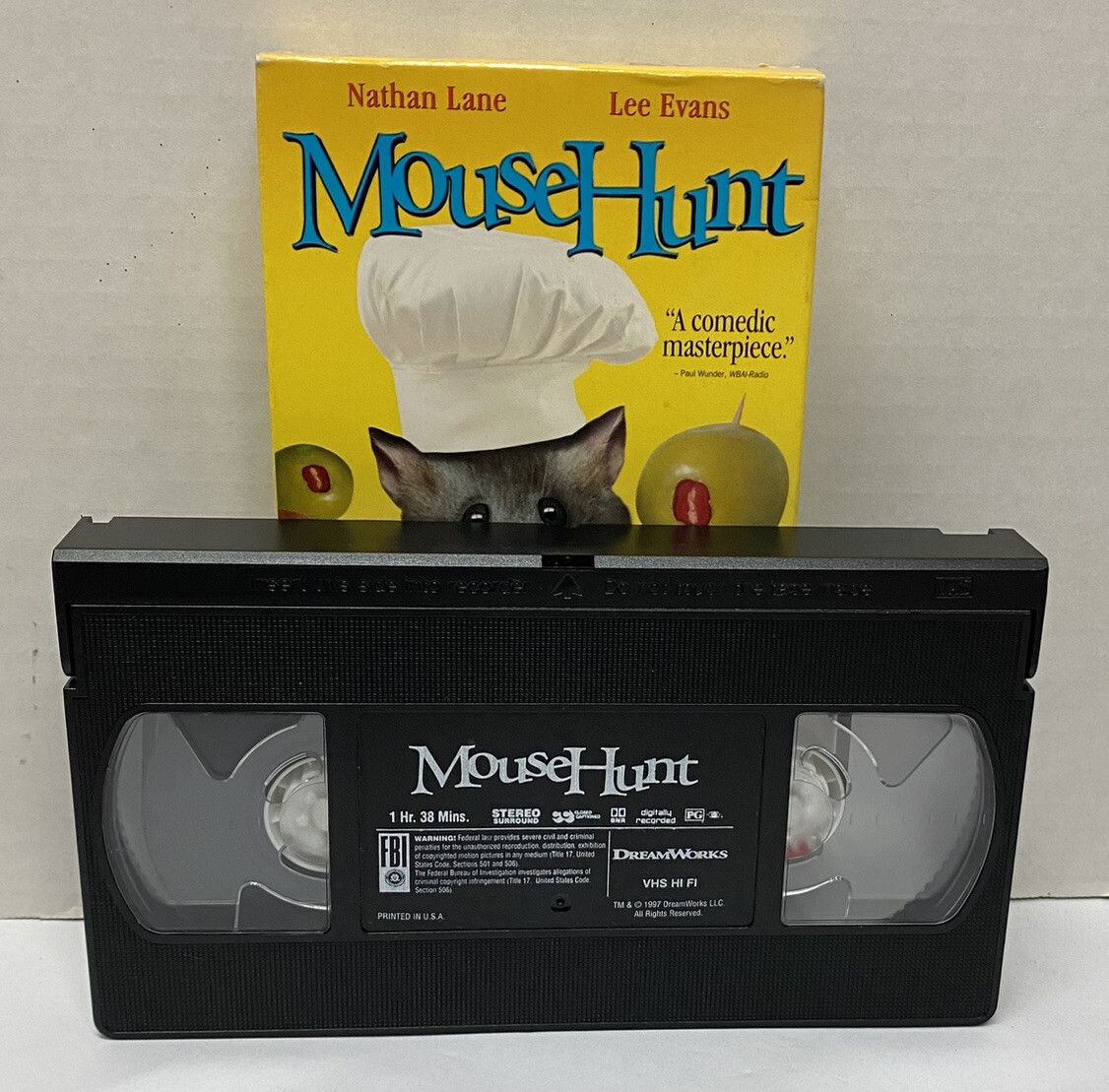 Mouse Hunt VHS 1998 Nathan Lane Funny Family Movie TESTED | eBay