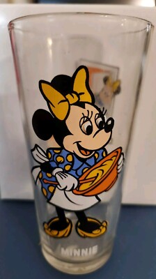 Vintage Pepsi Collector Series Drinking Glass Minnie Mouse Disney 1978 ...