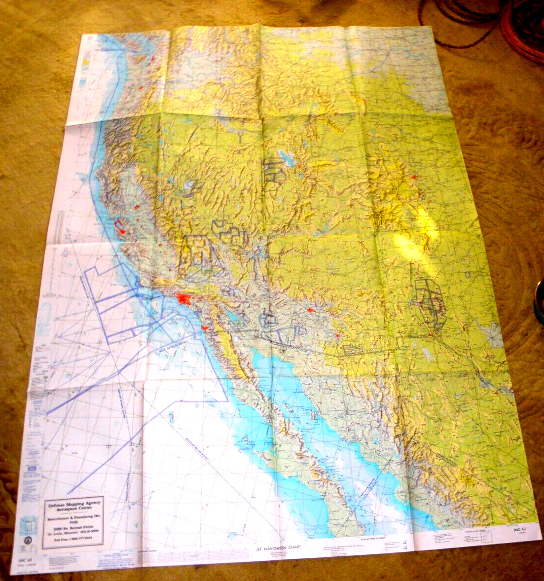 Pacific Navigation Chart