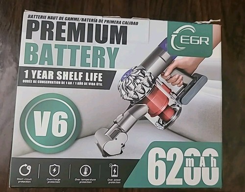 6000mAh V6 Battery Replacement for Dyson SV03, DC61, DC72, V6 Absolute Trigger ~ | eBay