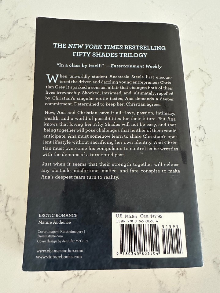 Fifty Shades Freed: Book Three of the Fifty Shades Trilogy [Fifty ...