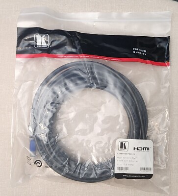 Kramer C-HM/HM/PRO-25 High Speed HDMI 25ft Cable | eBay
