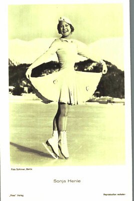 Sonja Henie * Original Ross Postcard * No. 7489 | eBay