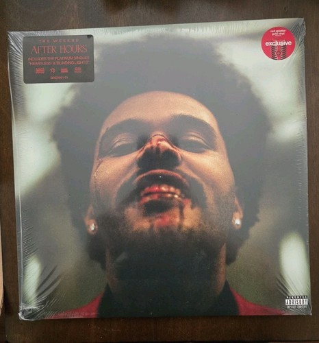 The Weeknd - After Hours - Limited Gold Red Splatter Vinyl - New ...