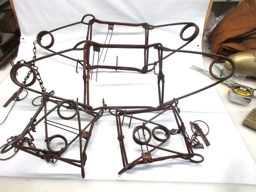 Lot Of 4 Body Grip Conibear Traps, 2 are 330, Trapping Trap Fur Harvesting | eBay