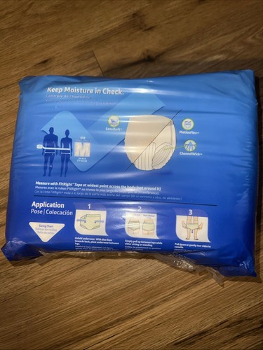 New Fit Right Extra Protective Adult Underwear Medium Diaper 20 Count ...