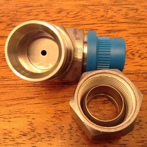 Swagelok 1/2” Tube X ¼” Parallel Thread Male Elbow RS ISO 228 Flow ...