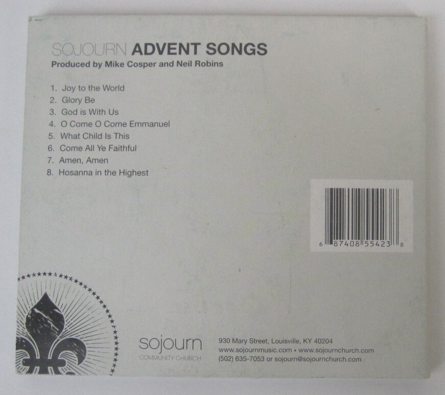 Sojourn – Advent Songs CD USED Digipak Christian | eBay
