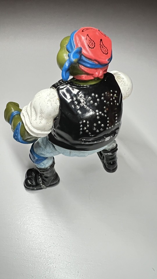 1991 Playmates TMNT Ninja Turtles Rock N Rollin Classic Rocker Leo 4 ...