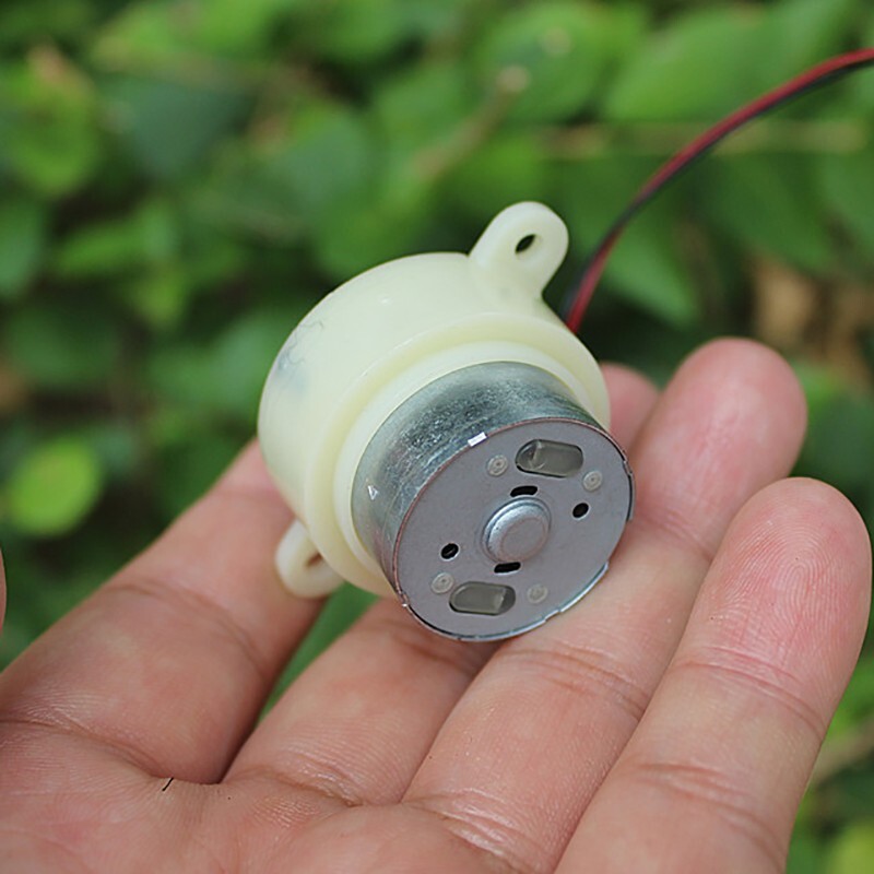 Gear Motor 6-9V Dc Slow Runners Motor Model Making Carousel Turntable 2 ...