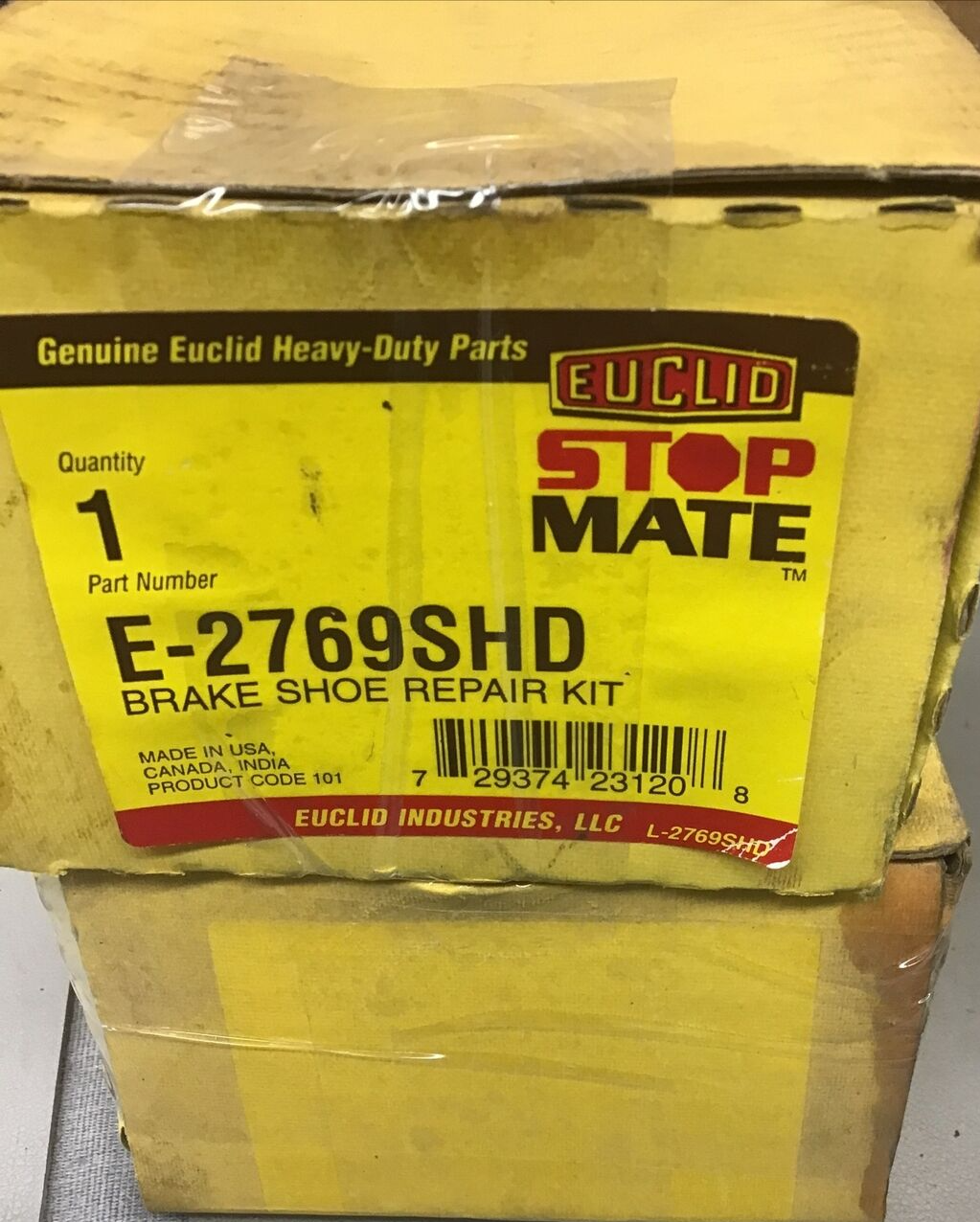 Lot Of 2 Euclid Brake Shoe Repair Kit E-2769SHD (B10) | eBay