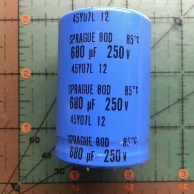Capacitors - Sprague Electrolytic Capacitors