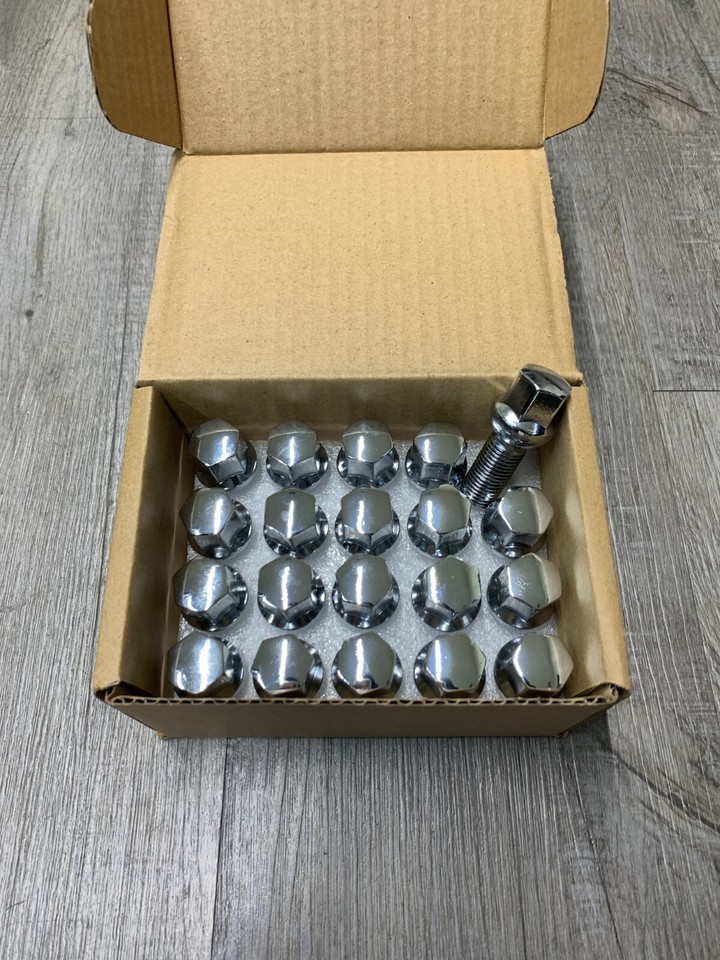 (20) 14x1.5 Lug Bolts Nuts for Mercedes Benz ML350 S500 GLK350 S550 ...