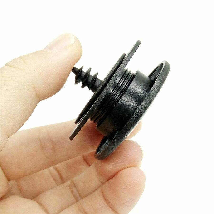 20Pcs Black Plastic Fasteners Rivets For Auto Car Mat Foot Floor Carpet ...