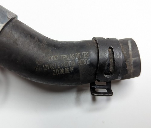 09-12 AUDI A4 A5 Q5 - AUXILIARY COOLANT / WATER PUMP HOSE -06H121057E ...