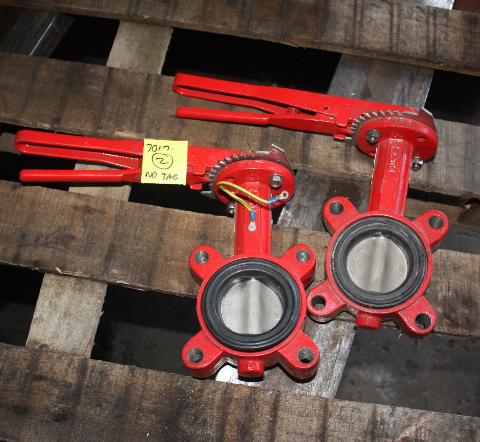 BRAY CONTROLS 2.5" 2 1/2 inch DN65 65mm Lugged Butterfly Valve with ...