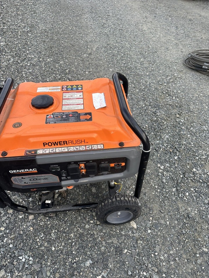 Generac GP6500 8000W Power Generator - Orange | eBay