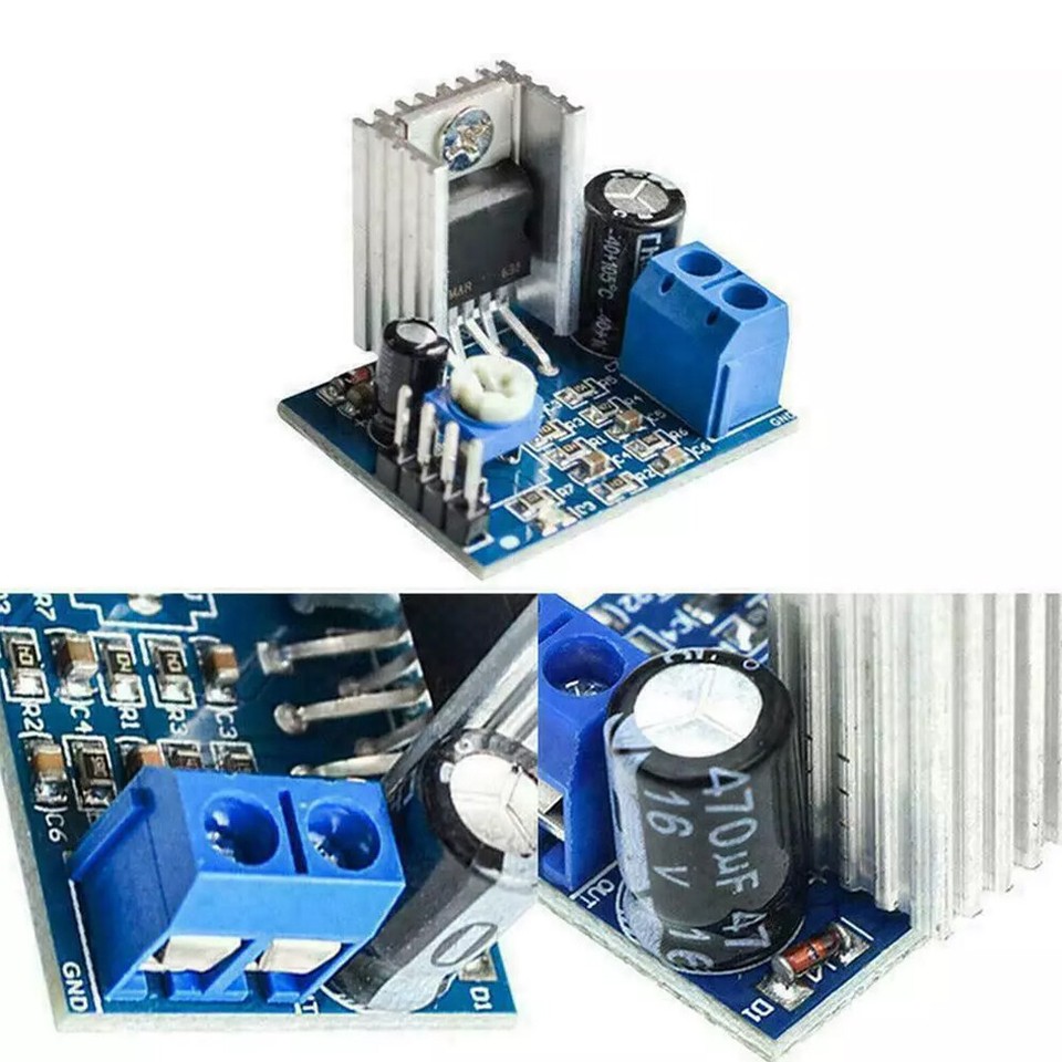 5Pcs TDA2030A Audio Amplifier Module Power Amplifier Board AMP 6-12V ...