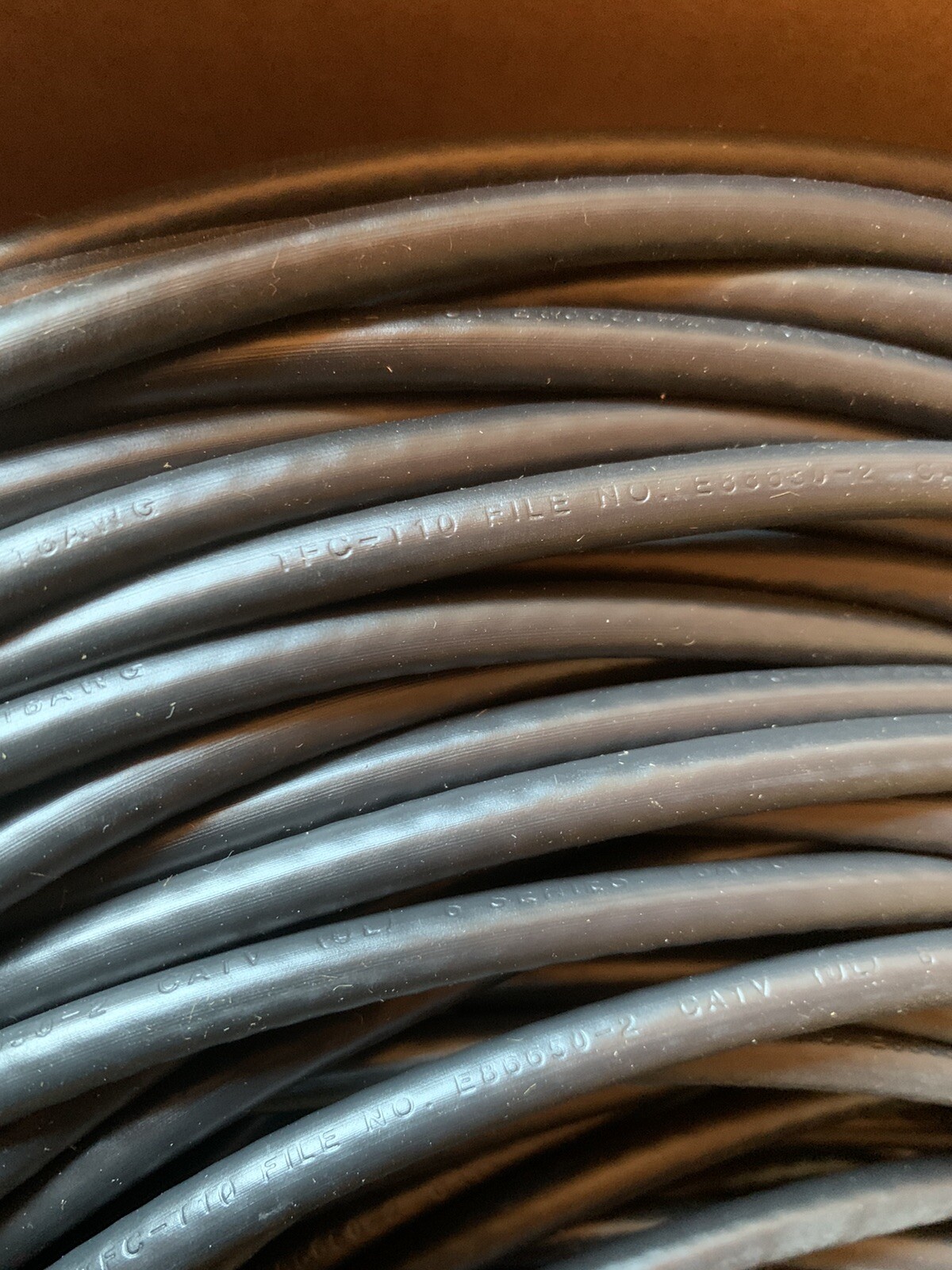 TIMES FIBER COMMUNICATION TFC-T10 CATV (UL) 6 Series 18ag COAX Cable ...