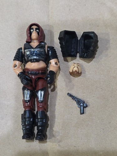 VINTAGE 1984 Hasbro GI Joe Zartan V1 w/ Chest Piece, BACKPACK & FACE ...