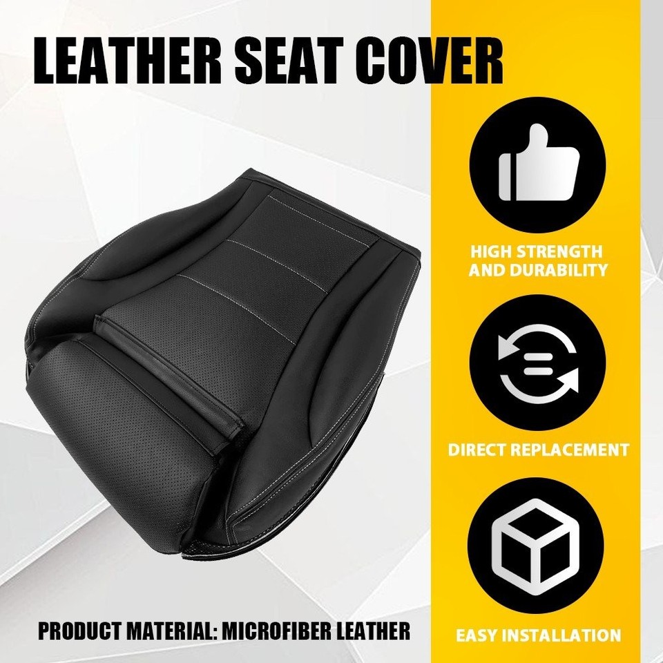 1-10X For 2015-2021 Mercedes Benz C Class C250 Driver Bottom Leather ...