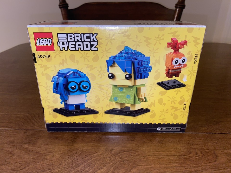 LEGO Disney Brickheadz Inside Out 2 Joy Sadness Anxiety 40749 Set NEW ...