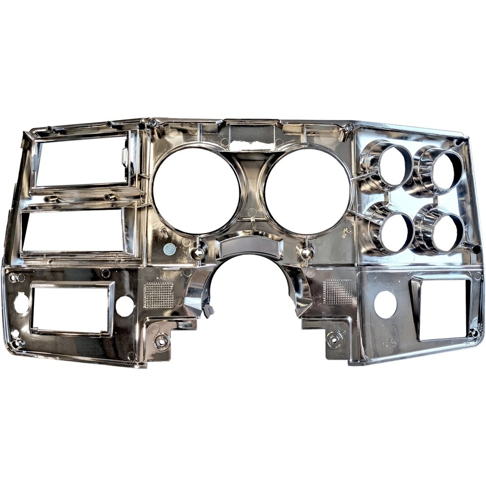 1984 1985 1986 1987 Chevy Truck Dash Bezel w/Notched Radio Cavity & AC ...