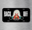 Yosemite Sam Backoff Shotgun Gun Cartoon Funny License Plate Front Auto ...