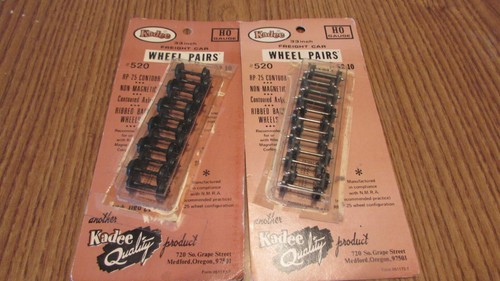 2 Packs Of HO Scale Kadee Wheel Pairs...12 Pairs Per Pack | eBay