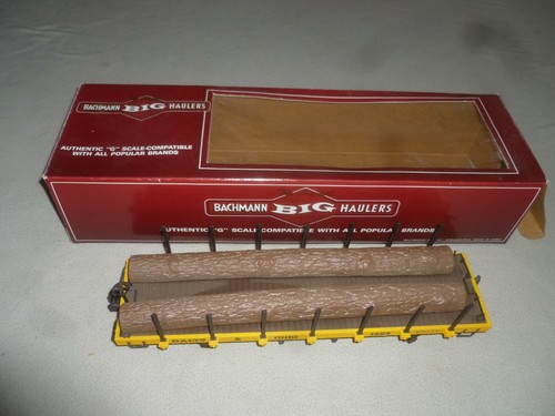BOXED BACHMANN G SCALE BIG HAULERS BALTIMORE & OHIO LOGGING CAR ...