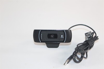 Logitech B910 Carl Zeiss Tessar Lens USB V-U0021 HD Webcam 860-000289 ...