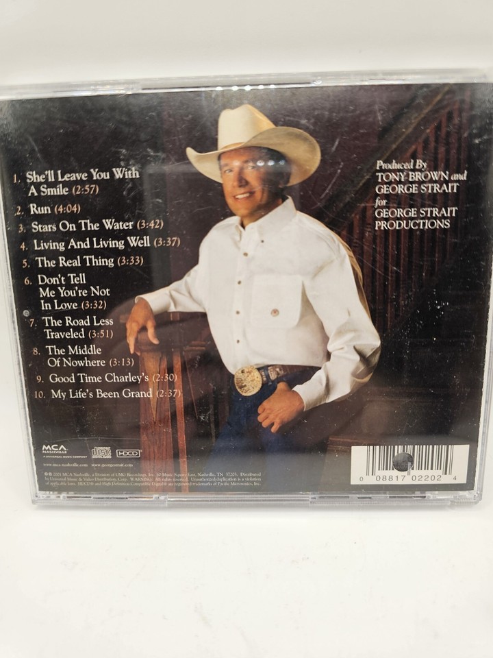 The Road Less Traveled by George Strait (CD, Nov-2001, MCA Nashville ...