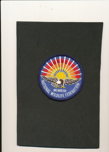 VTG National Wildlife Federation Member Iron On Patch | eBay