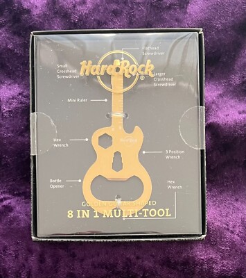 Hard Rock café tool 8 functions in 1. original packed | eBay