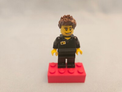 LEGO Brand Store Employee Male Minifig - Promotional, Great Shape, 2013 ...