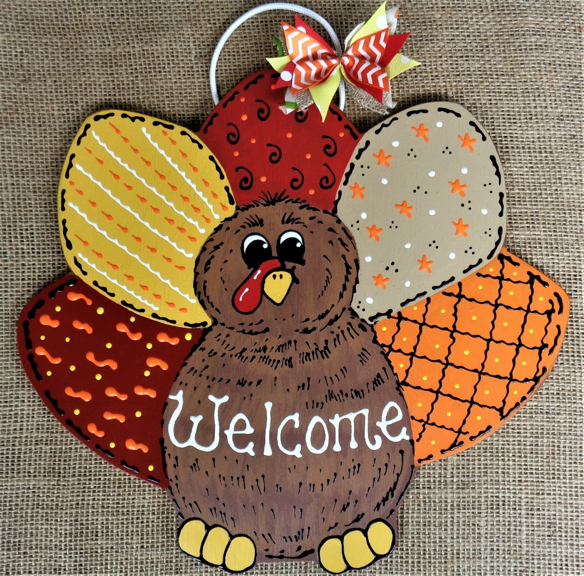 Cute Turkey With Sign Clip Art